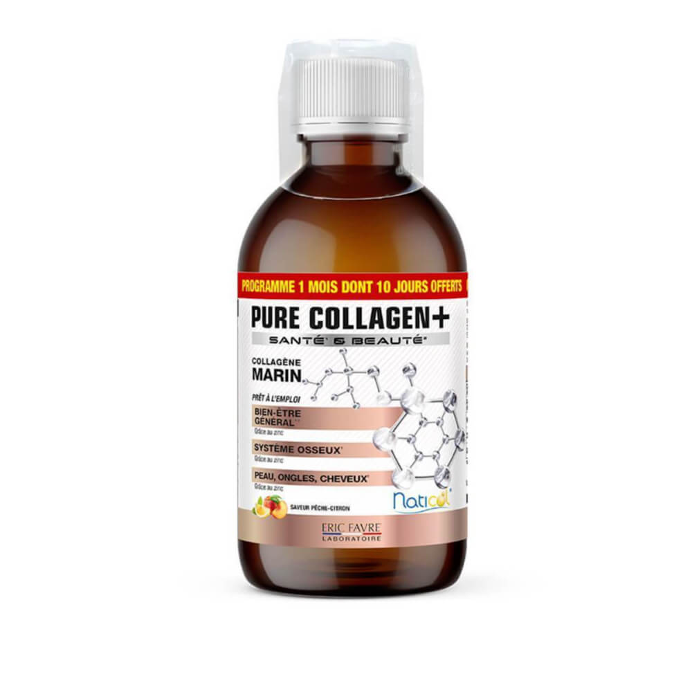 Flacone da 500 ml di collagene liquido puro Eric Favre