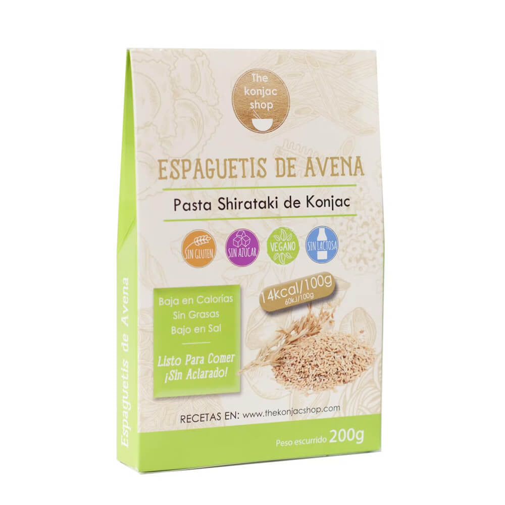 Spaghetti Konjac all'avena - 200g - The Konjac Shop